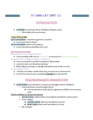 Unit 4 Sensation and Perception - seNsATiOn aNd PerCEpTiOn (unIT 4 ...