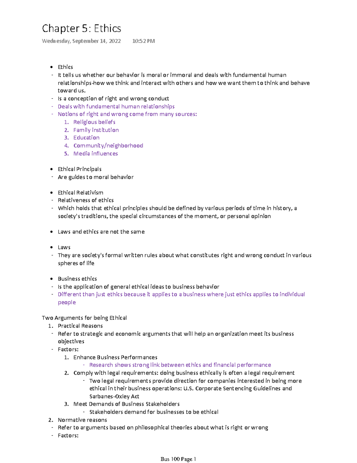 Business Ethics - Ethics It tells us whether our behavior is moral or immoral and deals with ...