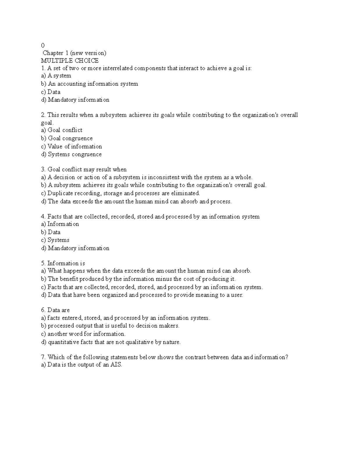 Questions Tadie - Financial services - 0 Chapter 1 (new version ...