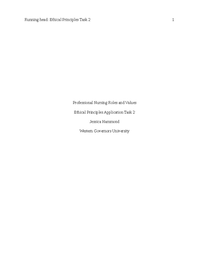 C304 Task 1 - Task 1 example - Professional Accountability Melissa Fogt ...