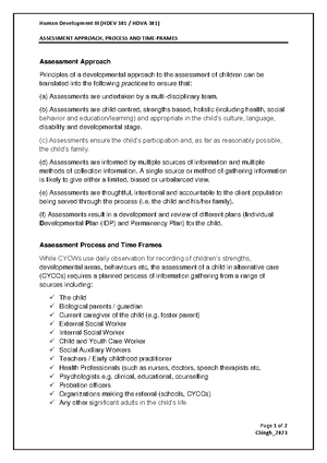 Question Paper 1 Child AND Youth CARE WORK (CYCW) EISA - 05 - FINAL ...