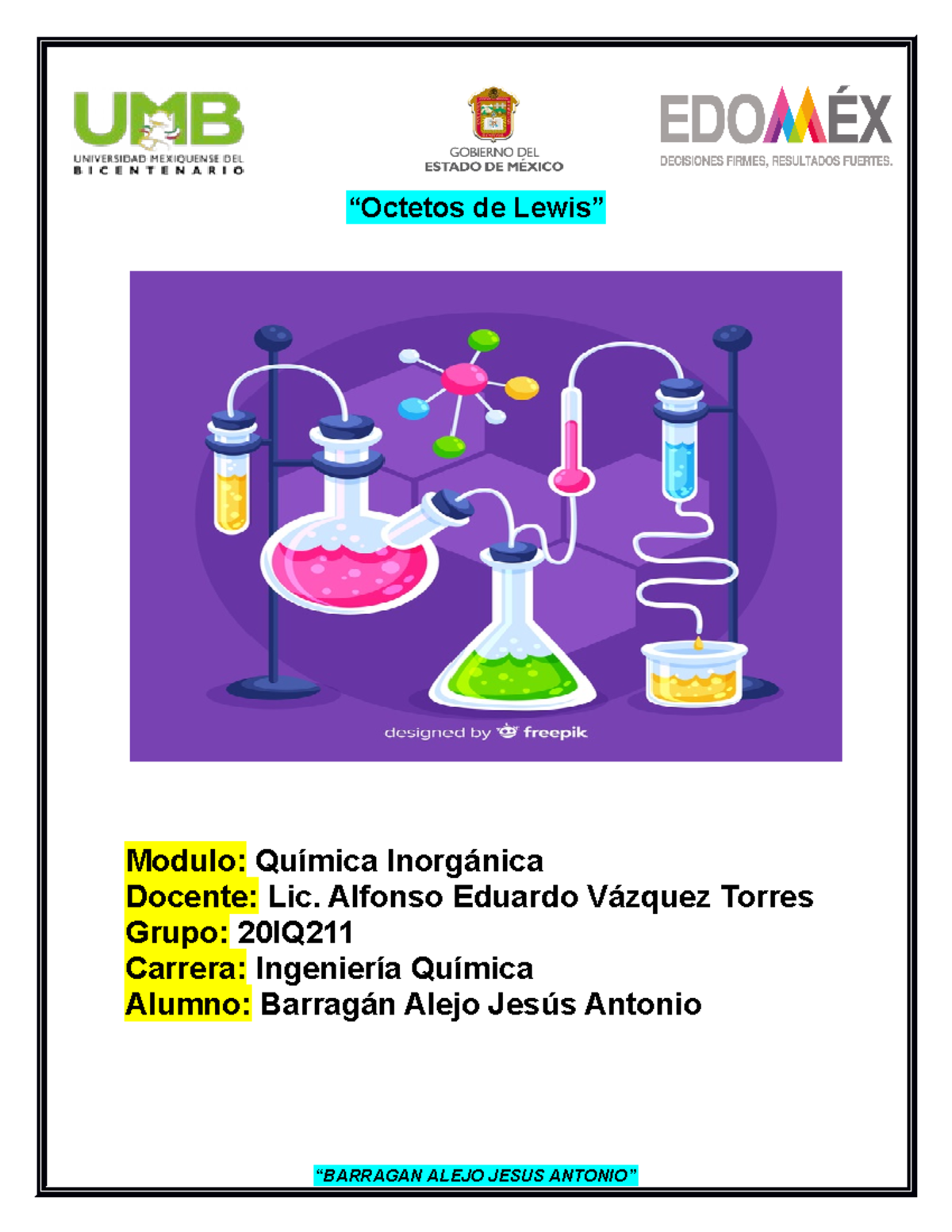 Octetos de Lewis - Química Inorgánica - “Octetos de Lewis” Modulo ...