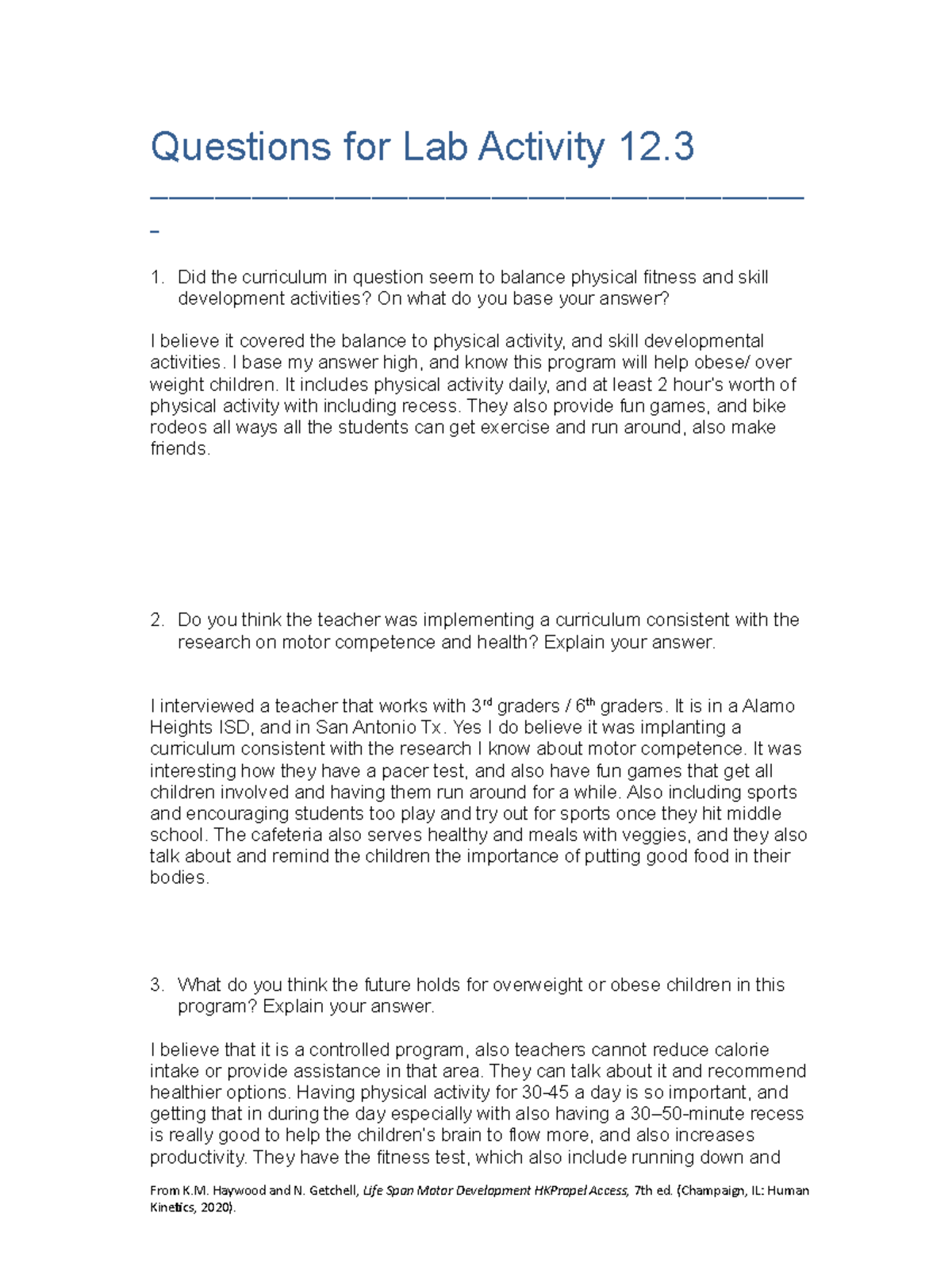 S Lab Act 12 3 - lab work - Questions for Lab Activity 12. - Studocu
