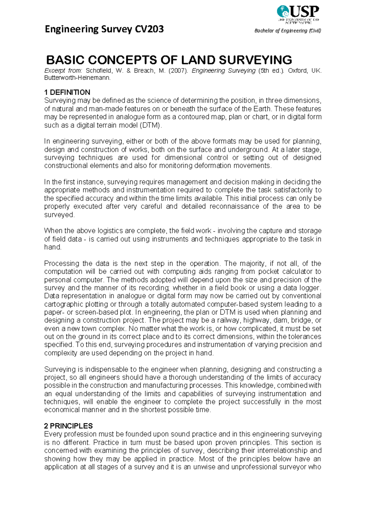 2 Basic Concepts of Land Surveing - BASIC CONCEPTS OF LAND SURVEYING ...