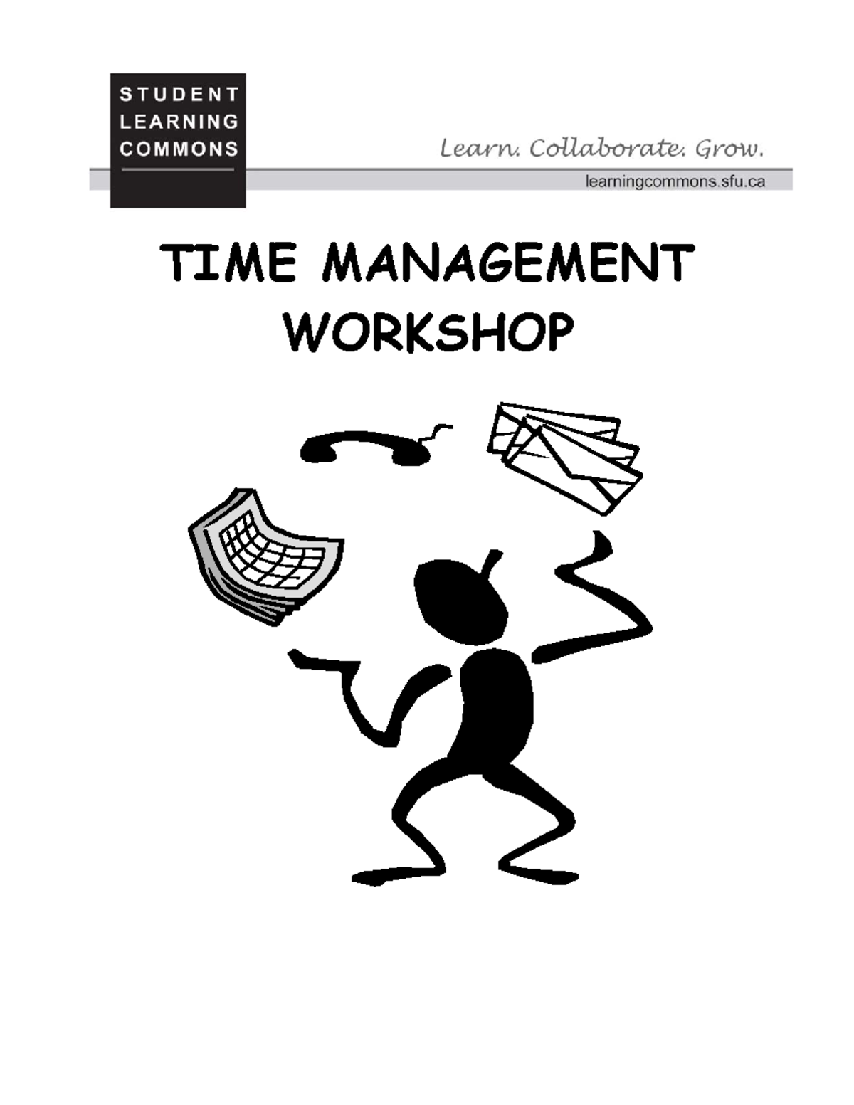 Multi-time - TIME MANAGEMENT WORKSHOP Time Management Questionnaire ...