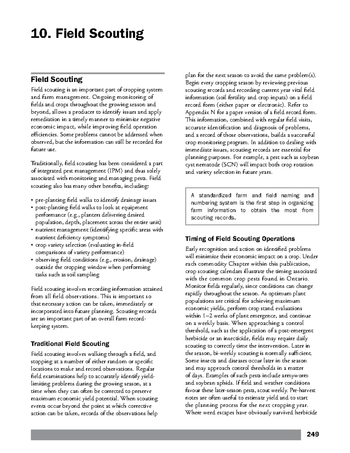 Omafra agronomy guide for field crops chapter 10 en 2022 10 13 - 10 ...