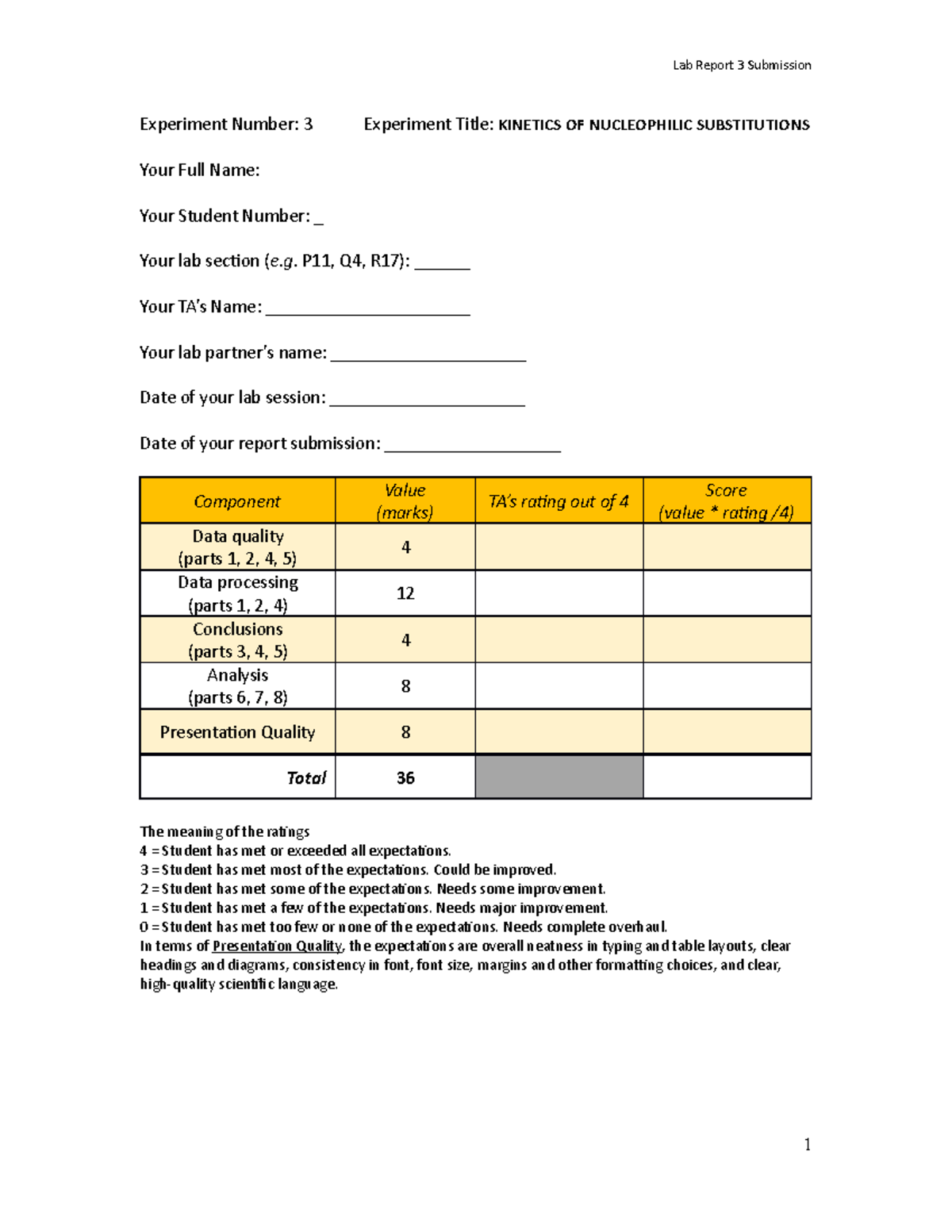 Experiment 3 Cover Page - Lab Report 3 Submission Experiment Number: 3 ...