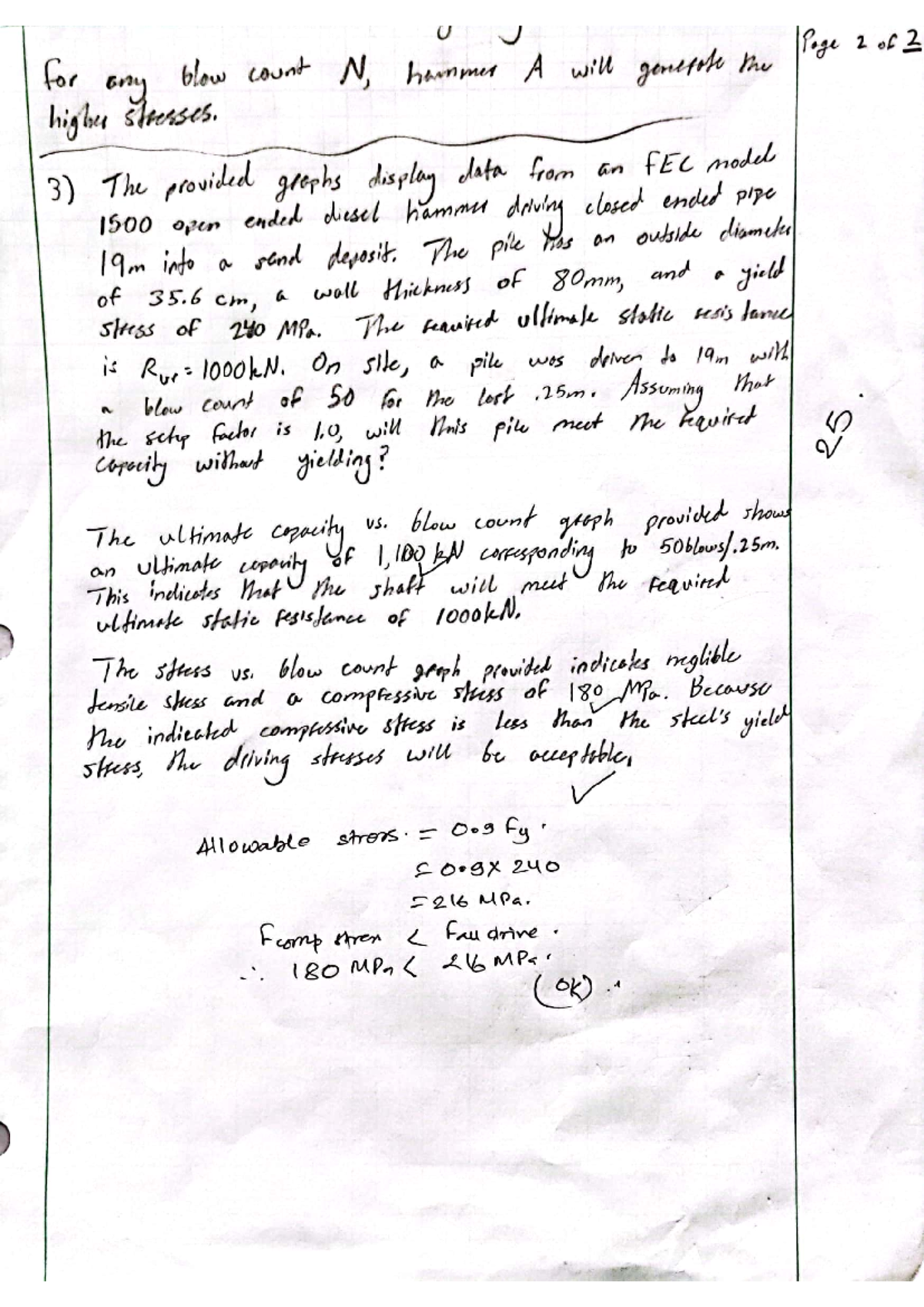 Assignment 9 Part 2 - This gives solution of chapter 9 of Bajra M das ...