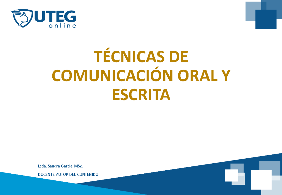 Nb-tec com-p2-u3-clas6 - T.. DE COMUNICACI”N ORAL Y ESCRITA Lcda ...