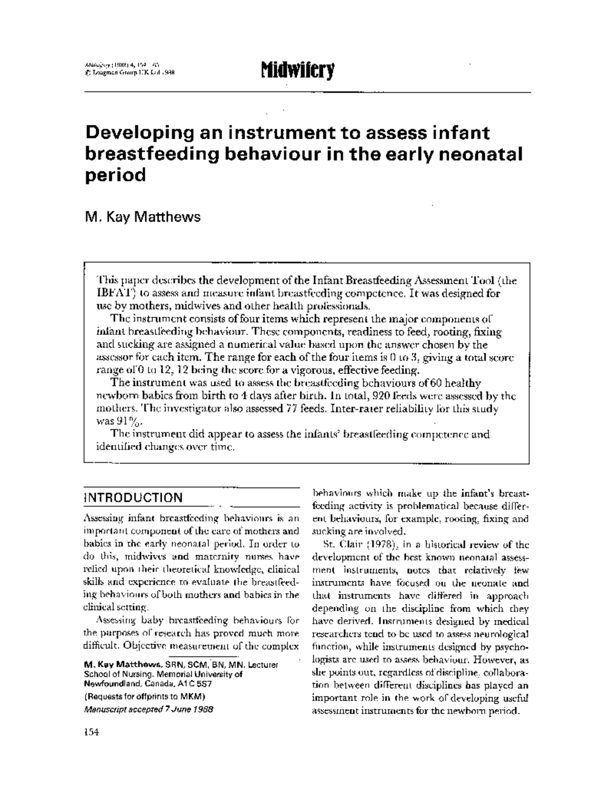 88 Matthews ibfat - AMAMENTAÇÃO - © Longman Group ,,O,,, ,, ,5,-,O, UK ...