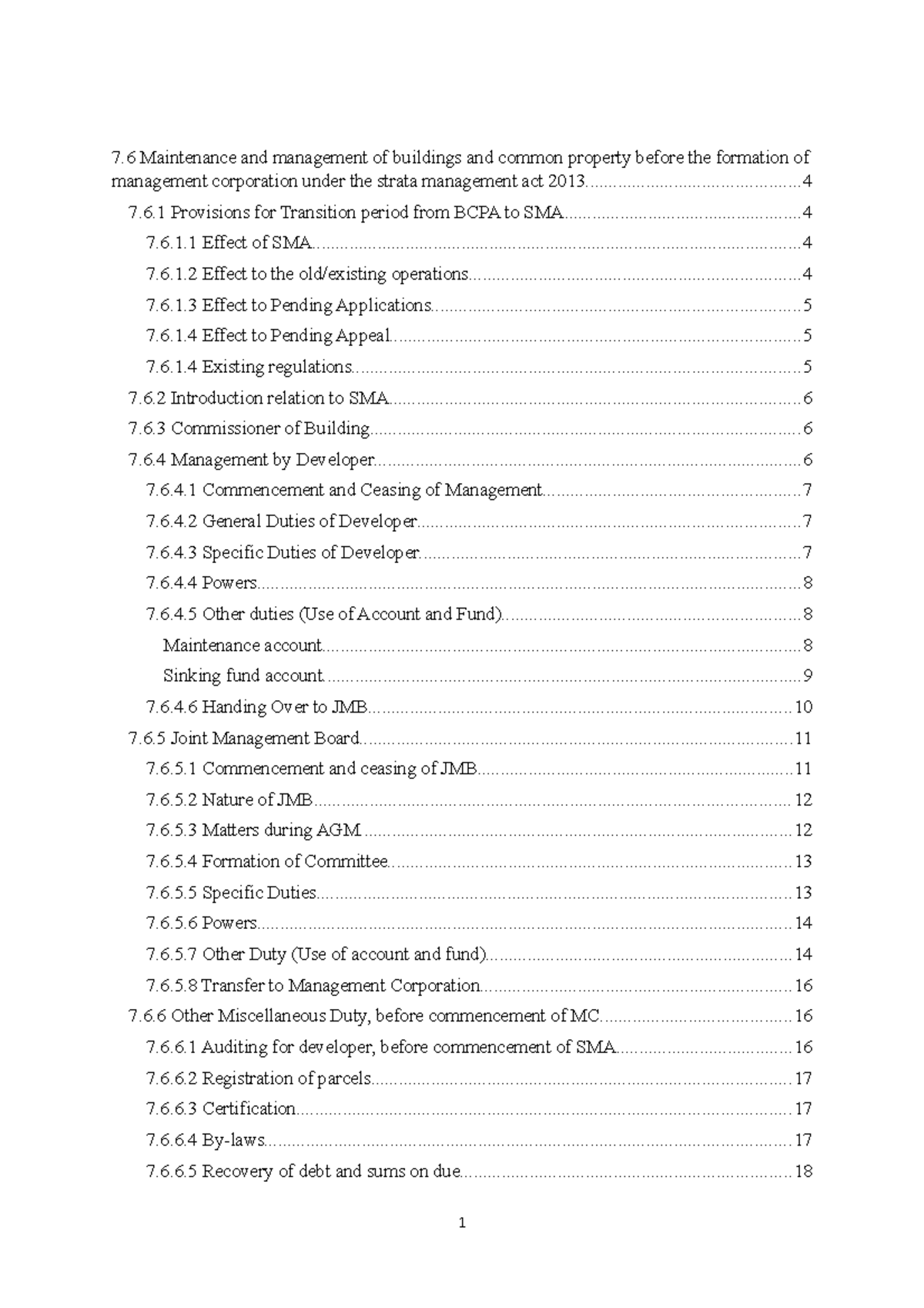 Chapter 5 - Strata Title (Management and Maintenance) - 7 Maintenance ...