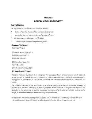 Project report preparation - Module 7 PROJECT REPORT PREPARATION ...