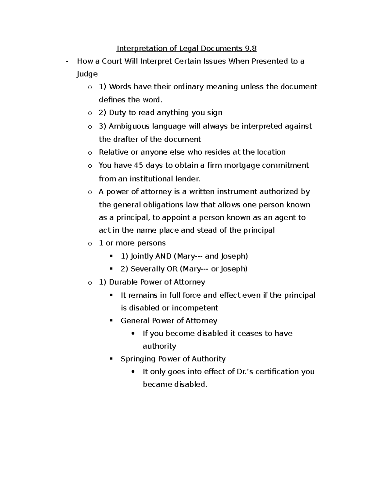 Interpretation Of Legal Documents at Phyllis Burlingame blog