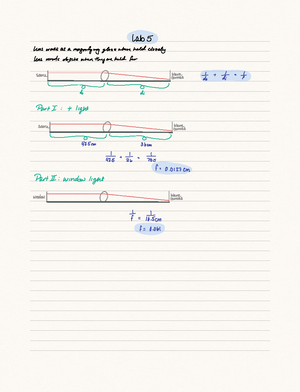 PHY 12 - Physics II Lab #1 - PHY 12 - Studocu