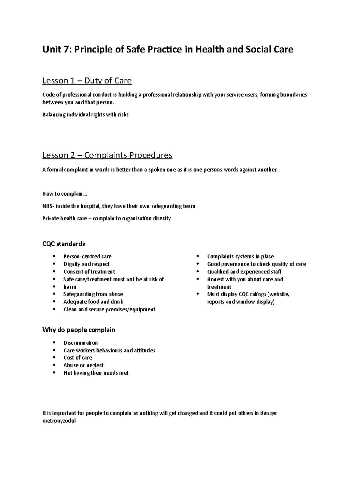 Unit 7 - Lecture notes 3 - soc1aq - Studocu