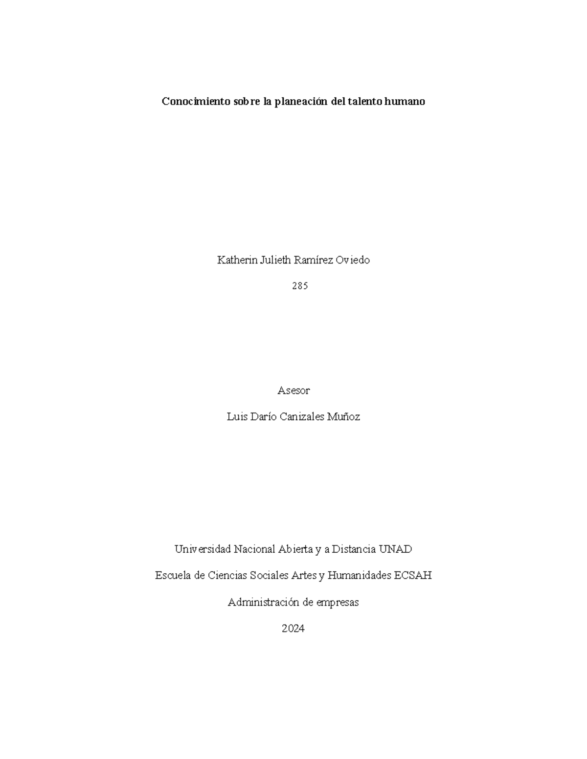 Katherin Ramirez parte indiviudual 285 - Conocimiento sobre la ...