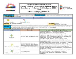 FASE 4 Tercero y Cuarto Vinculación entre Contenidos del Programa ...