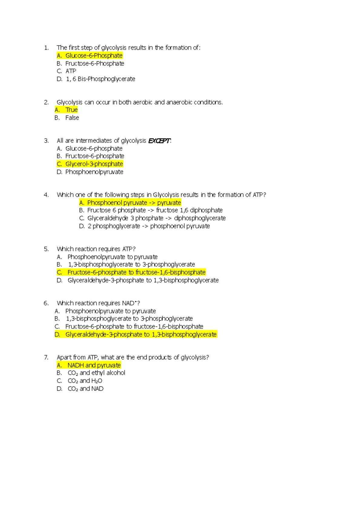 Practice 8 Carbohydrate metabolism part1 - The first step of glycolysis ... Practice 8 Carbohydrate metabolism part1 - The first step of glycolysis ...