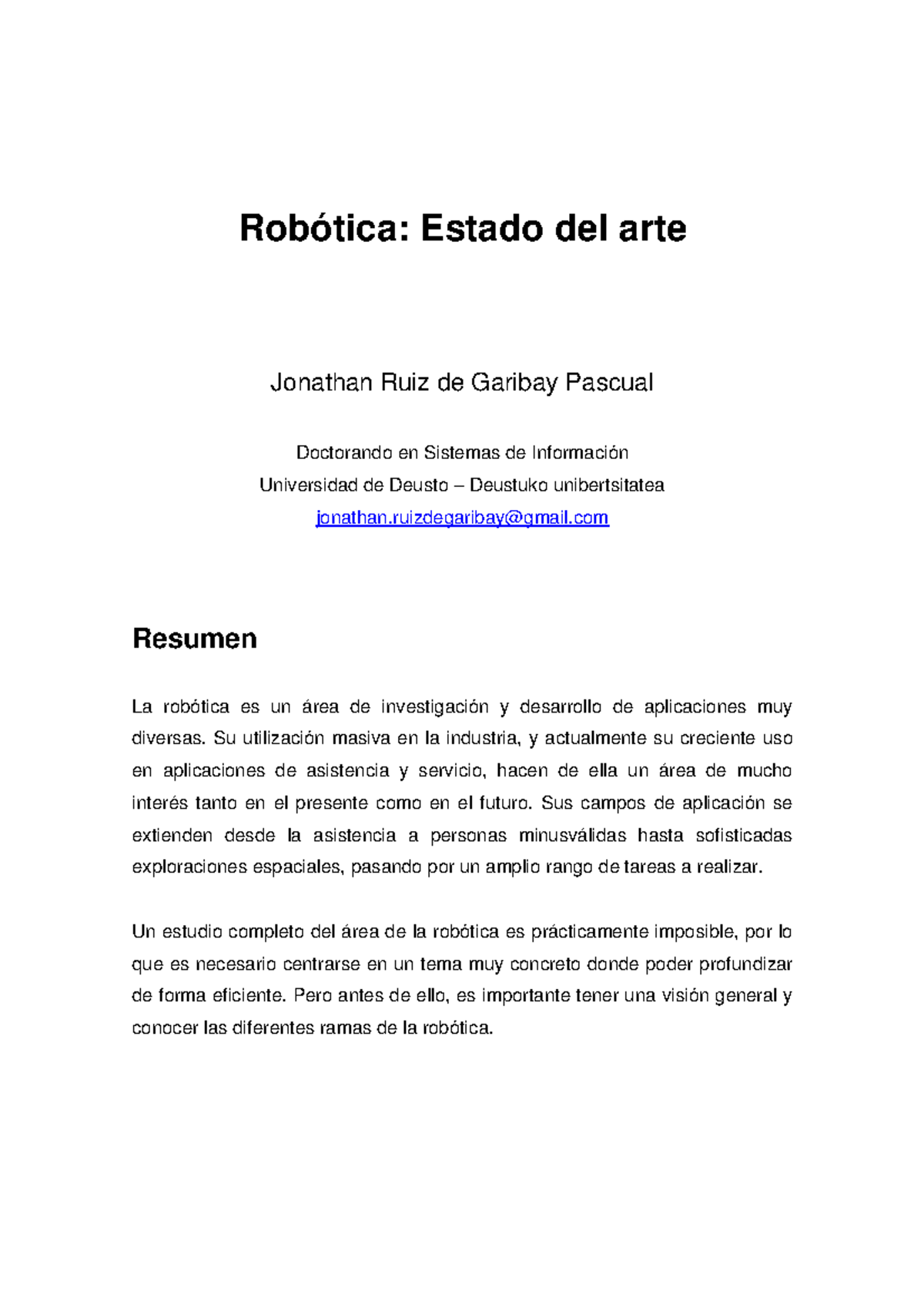 Estado del rte - Jonathan Ruiz de Garibay Pascual Doctorando en ...