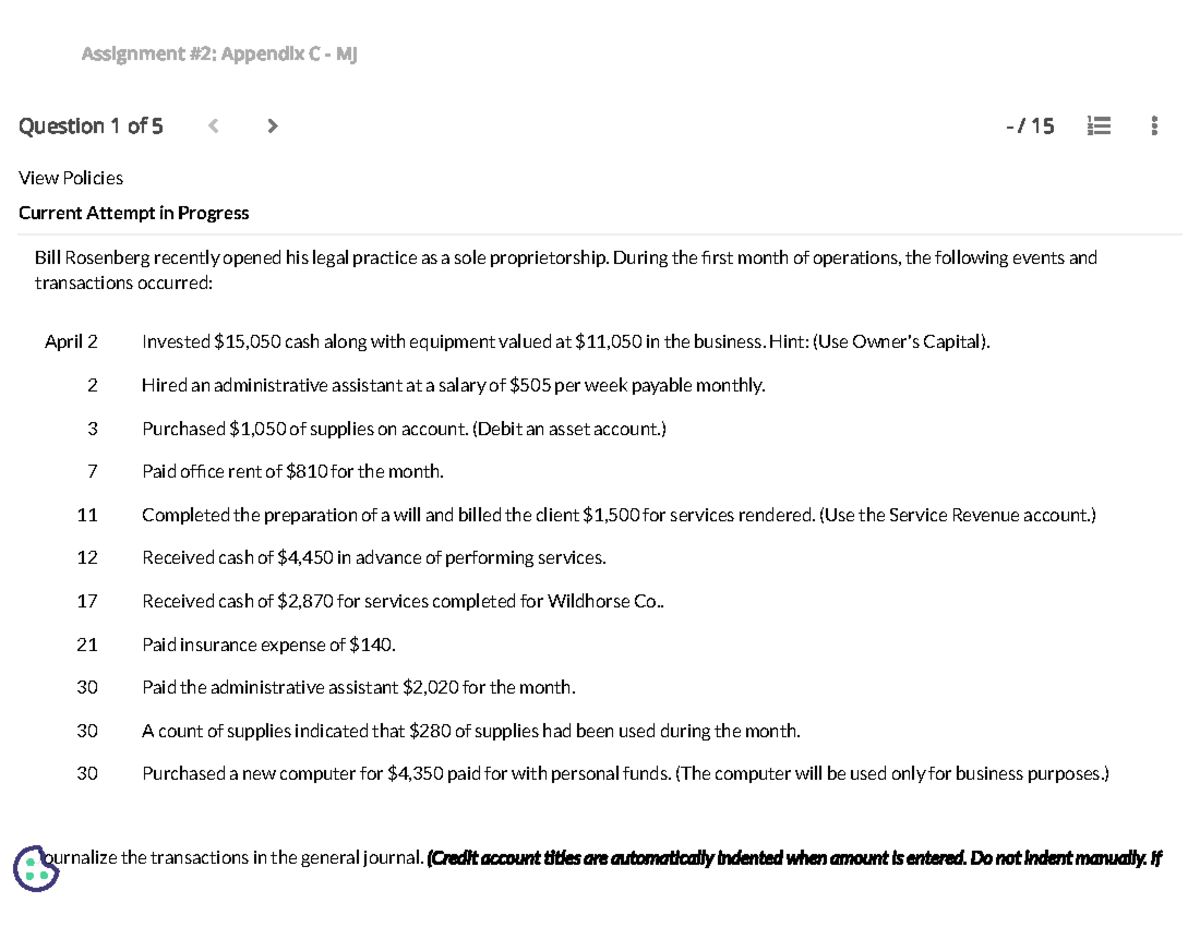Question 1 - Income Tax Notes 3 - View Policies Current Attempt in ...