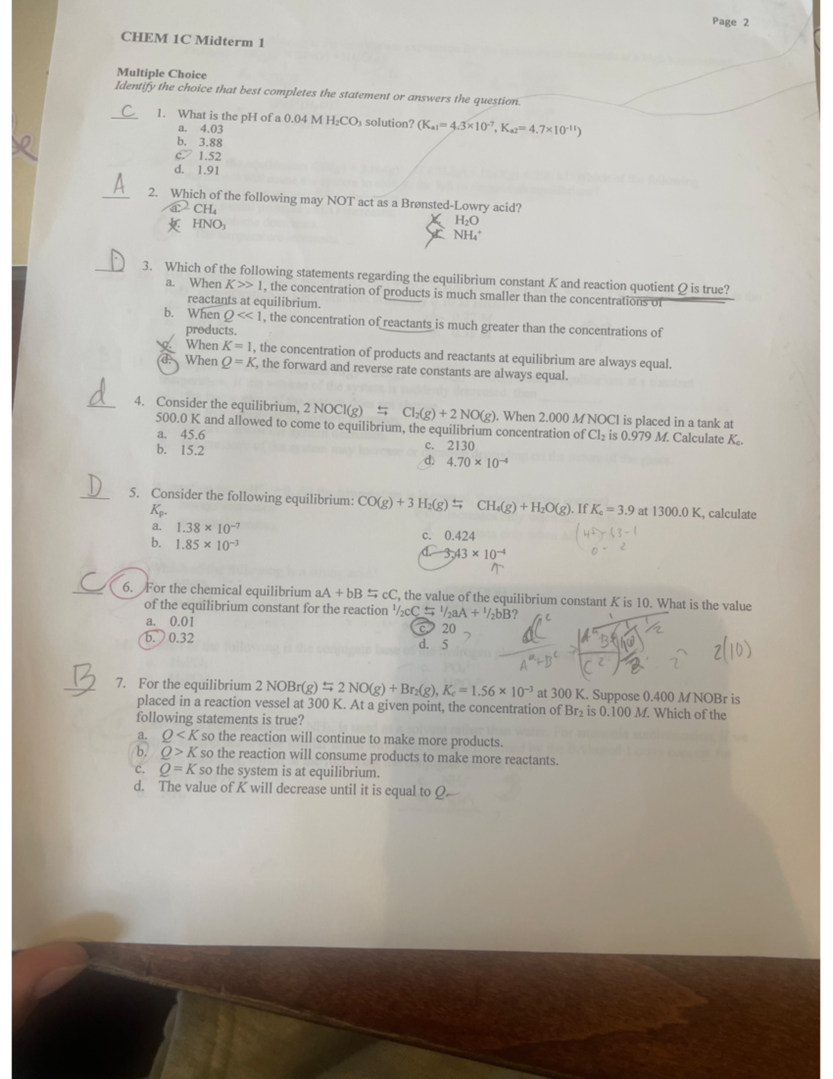 Ss2 - just a quiz taken previously - MATH 009B - UC Riverside - Studocu