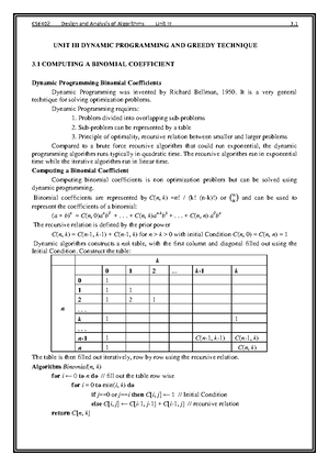 DAA Report - daa practical mini project - DEPARTMENT OF COMPUTER ENGINEERING GENBA SOPANRAO MOZE ...