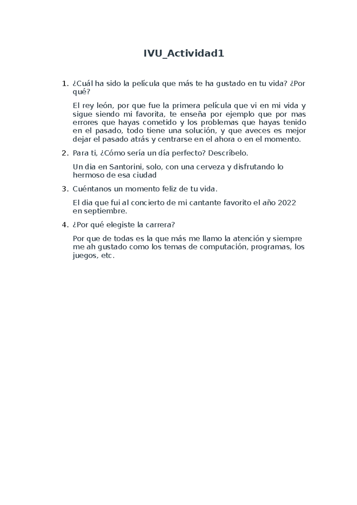 IVU Actividad 1 - ejercicio 1 - IVU_Actividad ¿Cuál ha sido la película ...