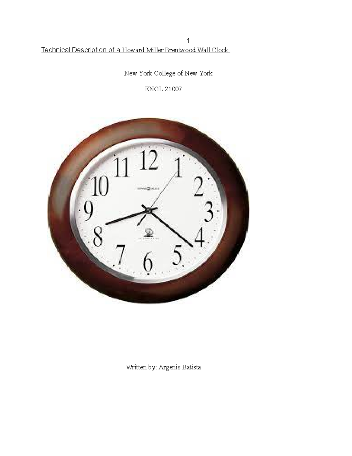 Technical description - This was true until the introduction of the ...