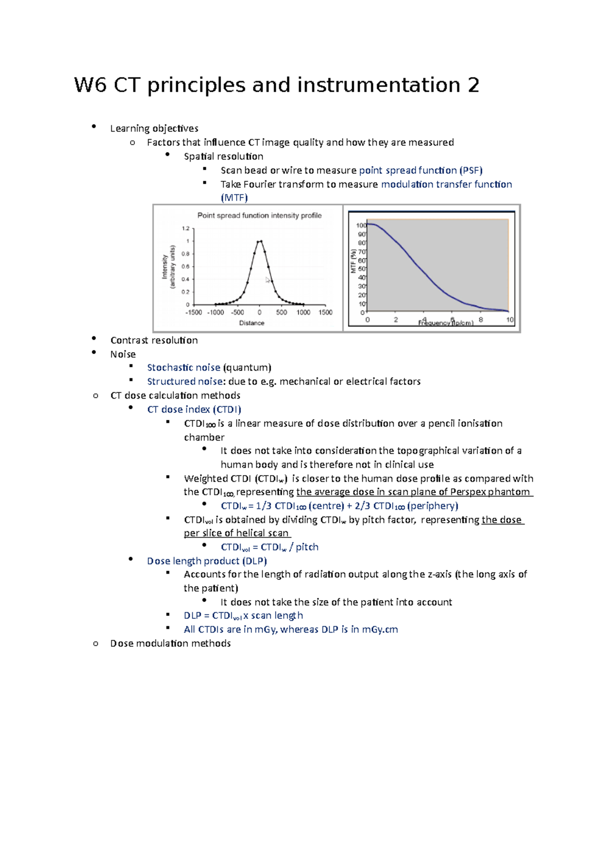 W6 CT principles and instrumentation 2 - mechanical or electrical ...