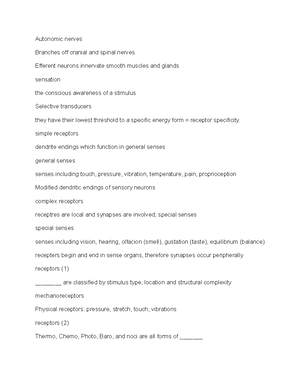 Human Anatomy and Physiology Chapter 12 Lecture Notes pt 2 - Skin and ...
