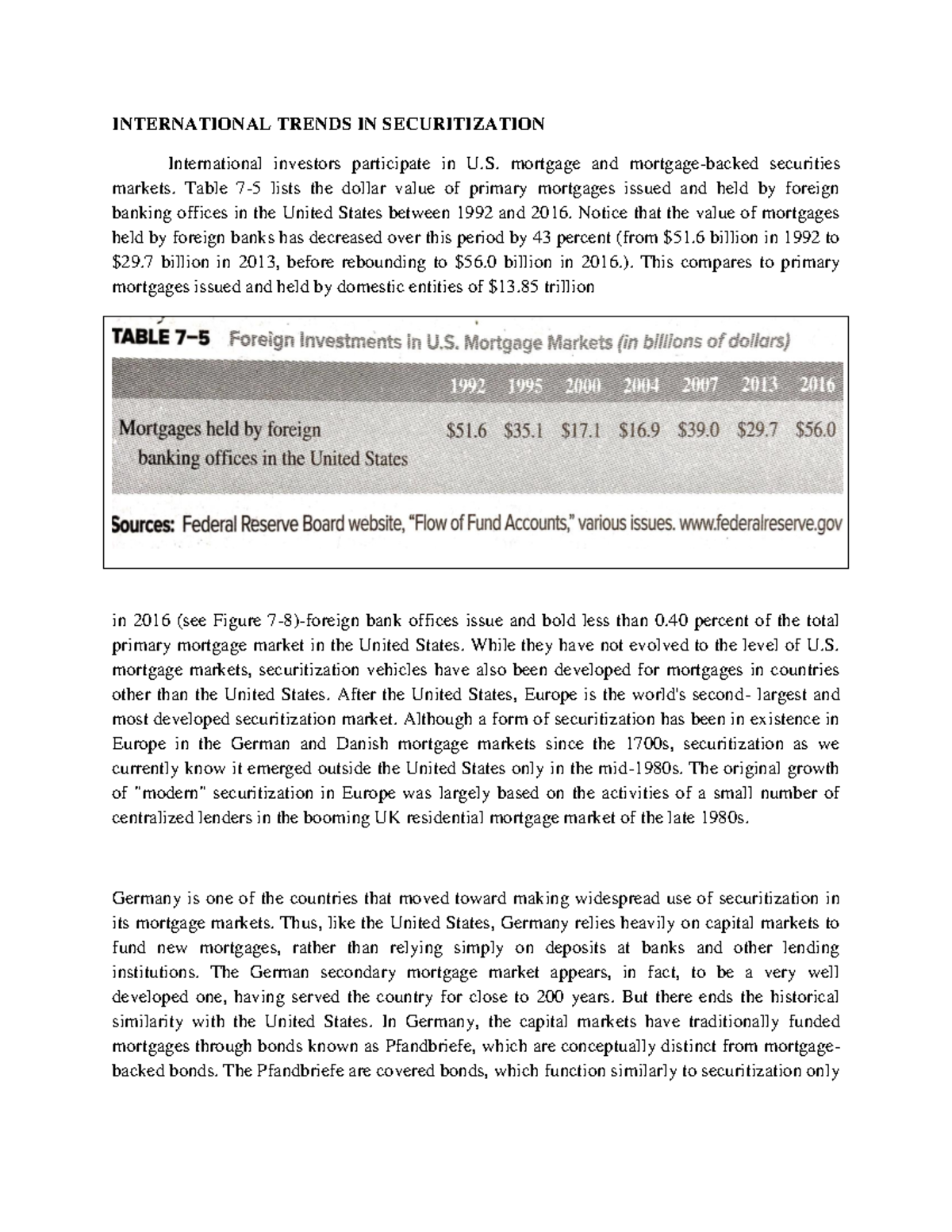 International Trends IN Securitization - INTERNATIONAL TRENDS IN ...