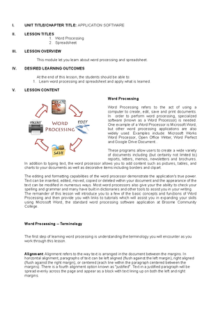 Module-Comp ME 1-02 Midterm - I. UNIT TITLE/CHAPTER TITLE: NUMBER ...