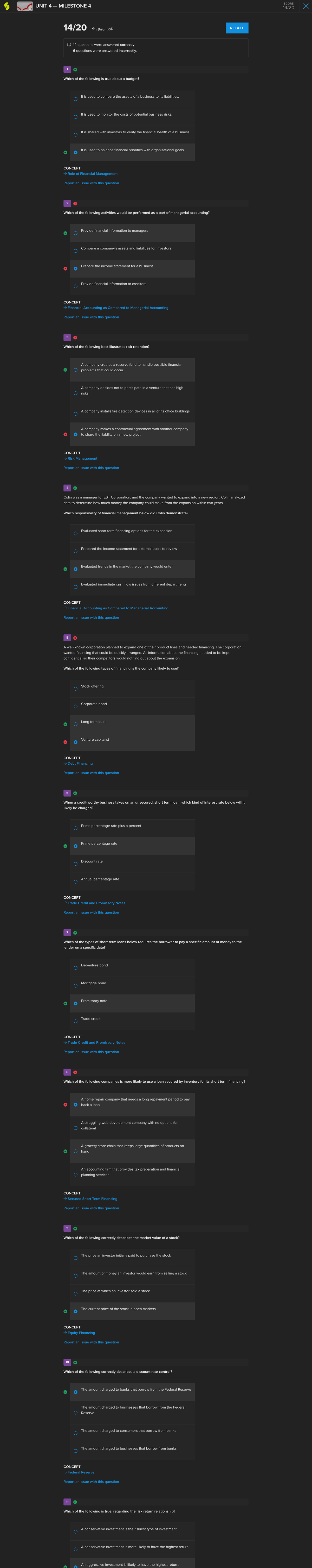 Intro Bus Milestone 4 - BUS1101 - Studocu
