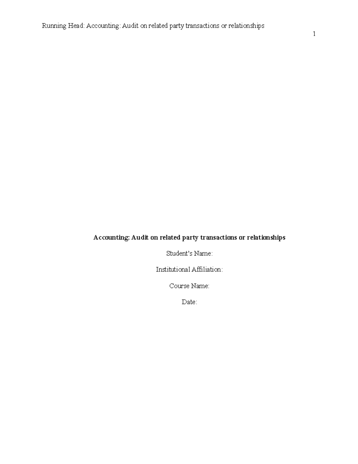 Order 3819823-APA-The Audits of SMM - Running Head: Accounting: Audit ...