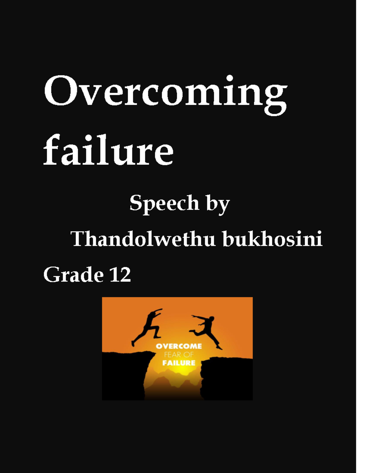 Thando - I WHAT TO BE ABLE TO SHARE INFORMATION WITH ORTHER STUDANTS ...