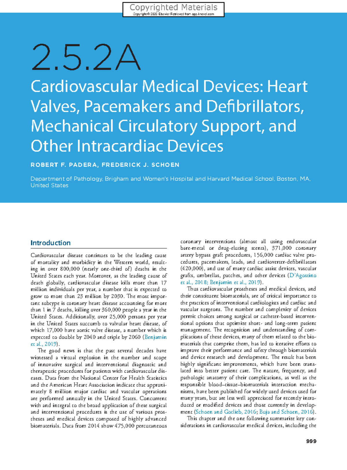 Cardiovascular Medical Devices A - 999 2 Cardiovascular Medical Devices ...