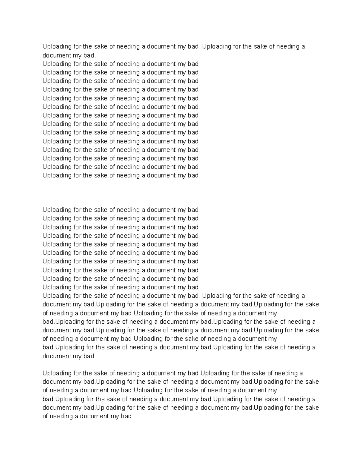 Document for abnormal - theres really nothing here - Uploading for the ...