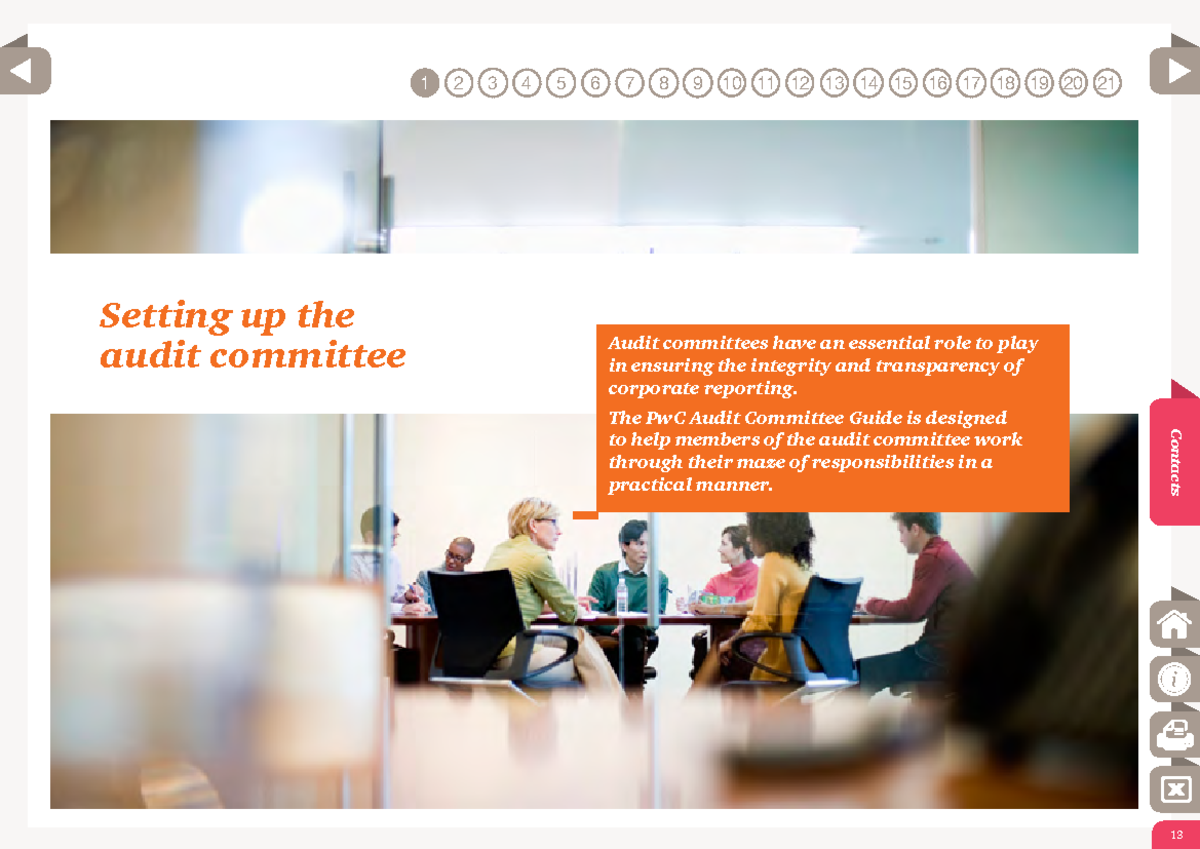 Ac guide dec11 ch 1 - Law - 13 Setting up the audit committee Audit ...