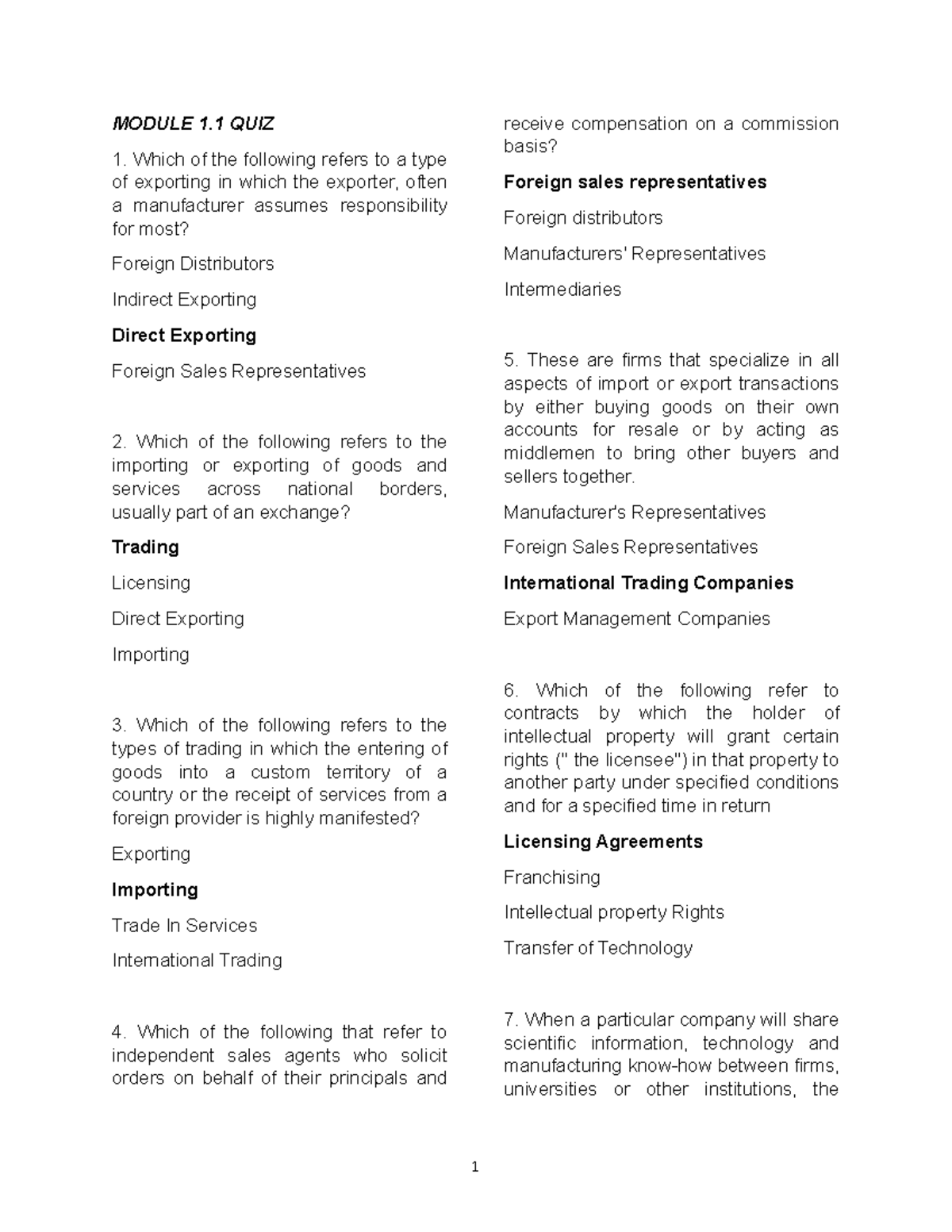 Bustrade-Quizzes - HELPFUL GUIDE QUESTIONS FOR BUSINESS TRADE COURSE ...