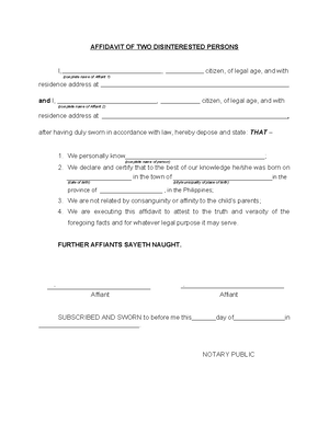 Demographic Profile of a Barangay Sample (Basic Information) - A. TOTAL ...