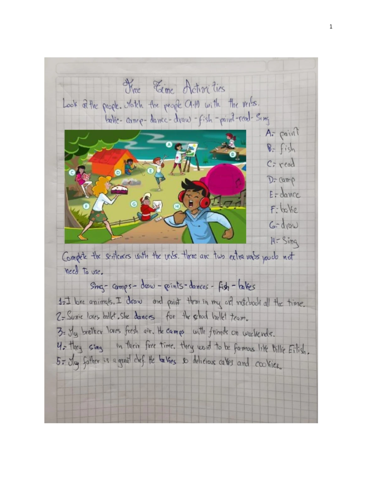 Mock test - PRELIMINARY TEST PET B1 - SAMPLE T E S T (B 1 ) TASK 1 Mark ...