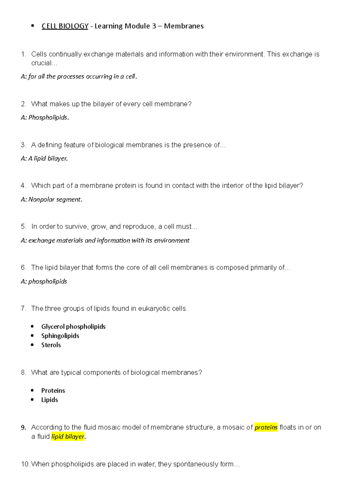 Learning Module Quizzes - 300816 - UWS - Studocu