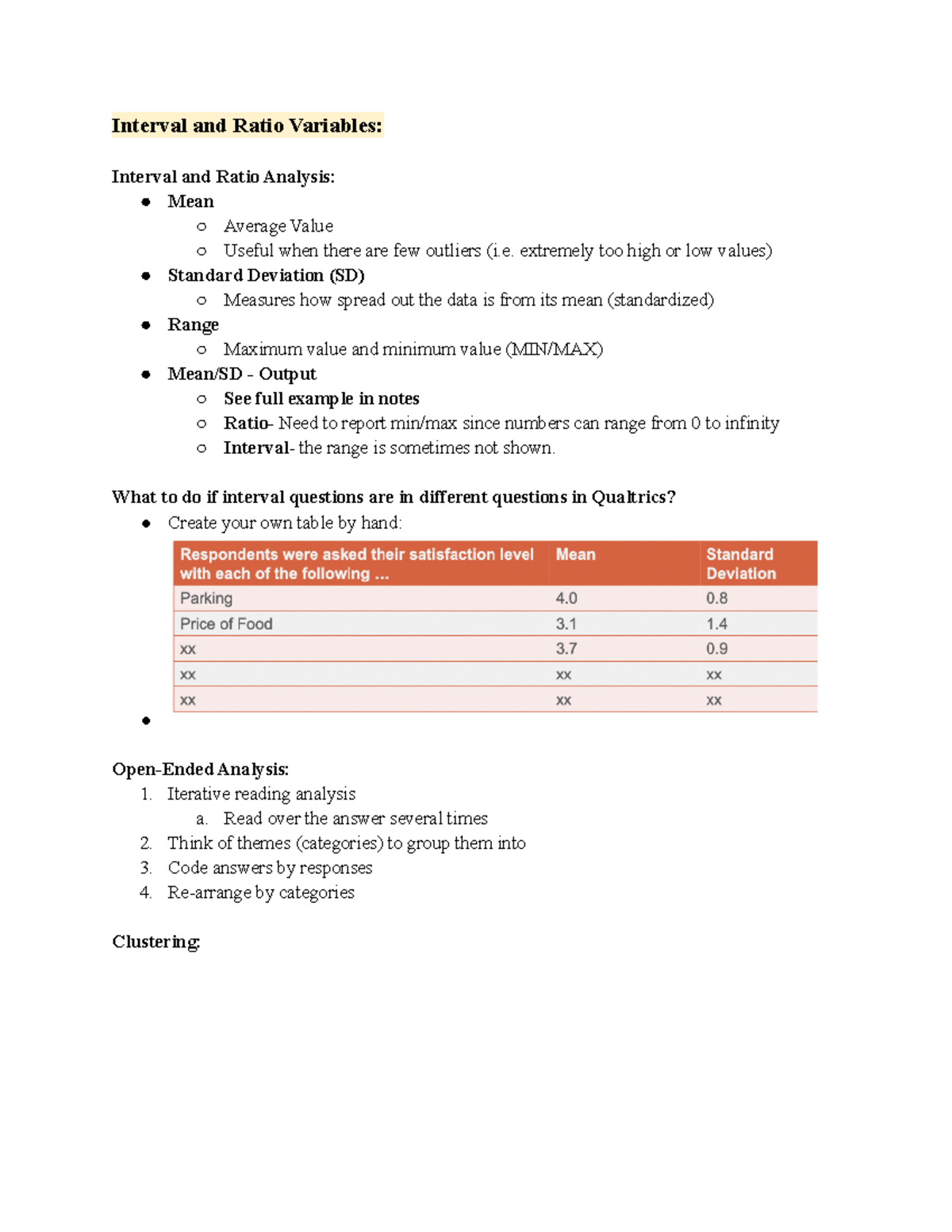 Interval and Ratio Variables - Interval and Ratio Variables: Interval ...