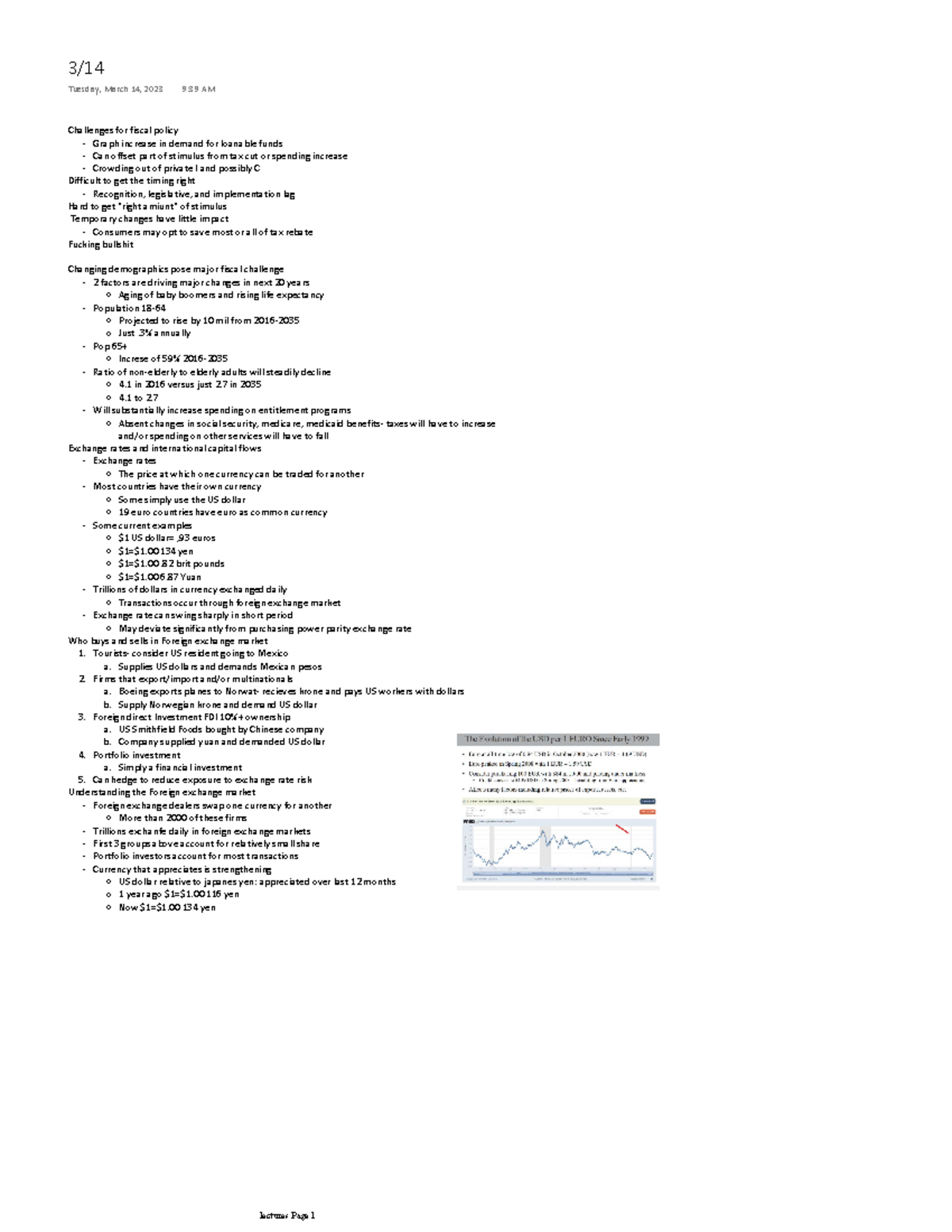 Lecture 17 econ - The gains from trade, implications of international ...