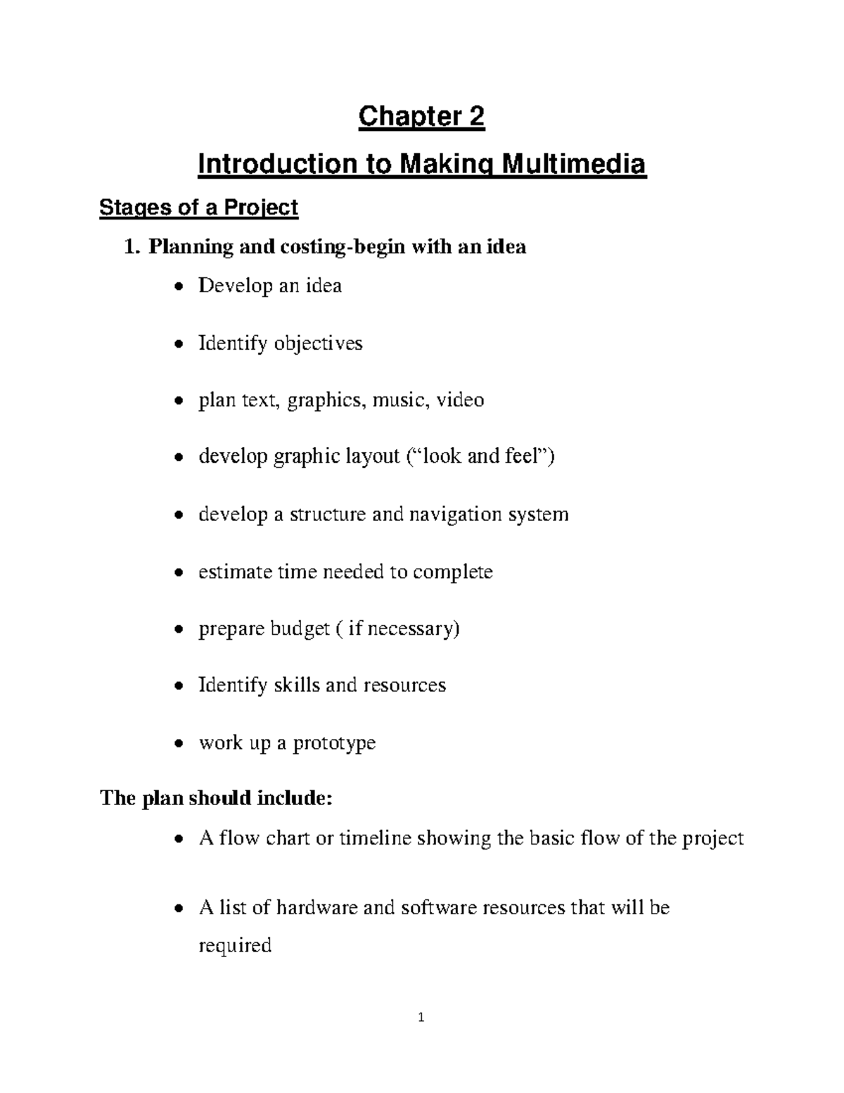 MM unit 1 mm hw - Summary Artificial Intelligence - 1 Chapter 2 ...