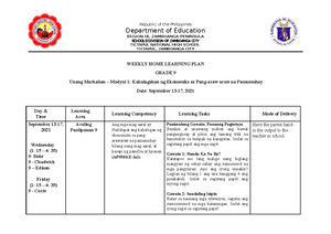 Short FILM Script - Grade: 5 - Title: ALAM KONG HINDI AKO (SHORT FILM ...