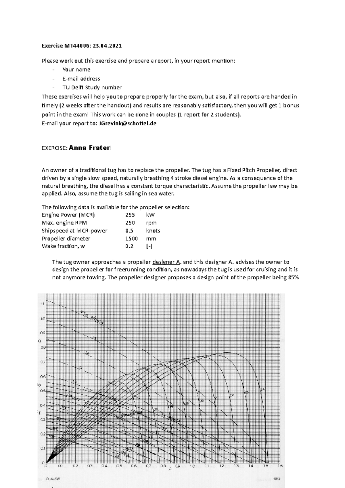Exercise 1 MT44006 2021 Anna Frater - Exercise MT44006: 23. Please work ...