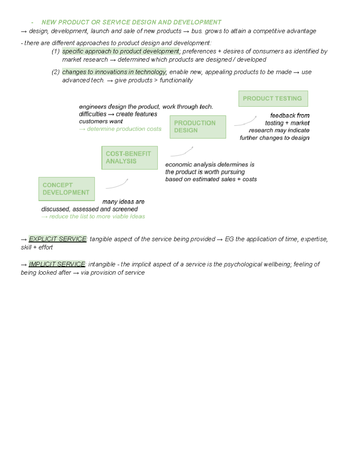 Business Studies - Operations Strategies: New Product Design - NEW ...