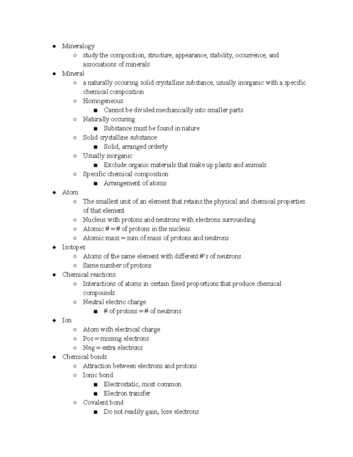Minerals - Talc 2. Gypsum 3. Calcite 4. Fluorite 5. Apatite 6 ...