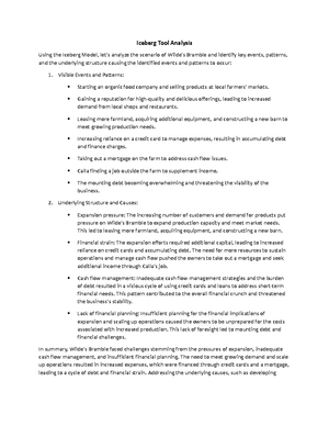 D372 Task2 - Wyatt Poirier Intro to Systems Thinking Task 2 ...